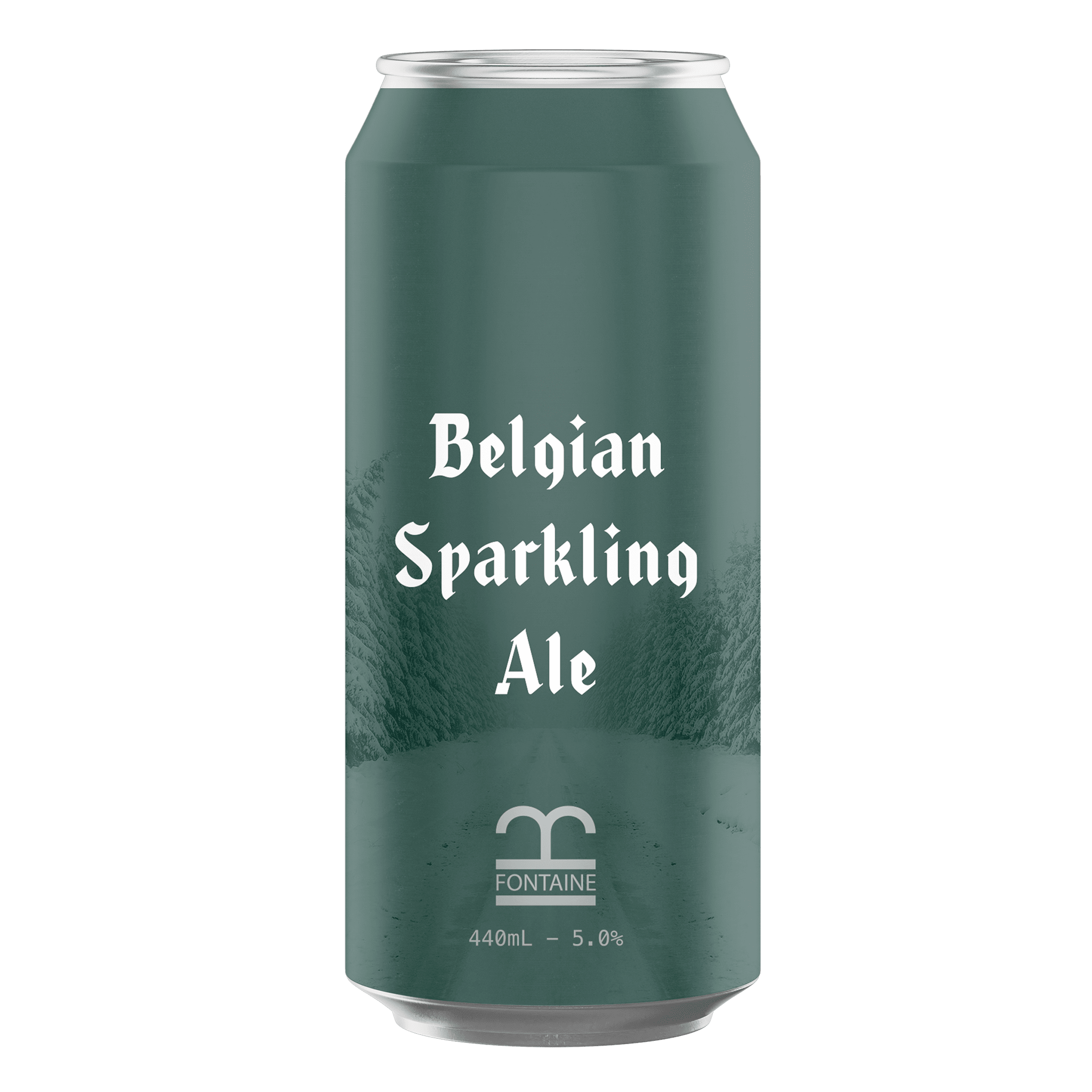 Sparkling Forest - Belgian Style Sparkling Ale - 440mL Can – Beer Fontaine