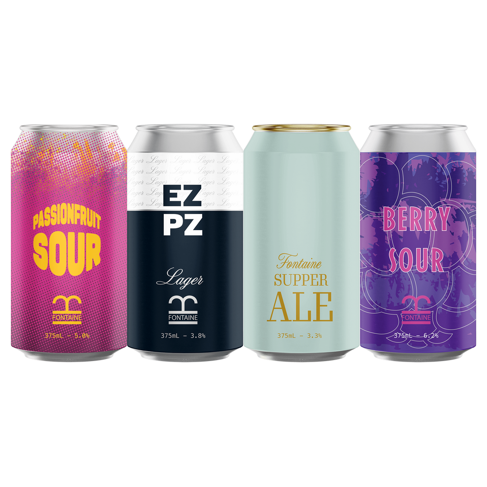 Summer Select Pack 2024 - 4x 375mL Cans – Beer Fontaine